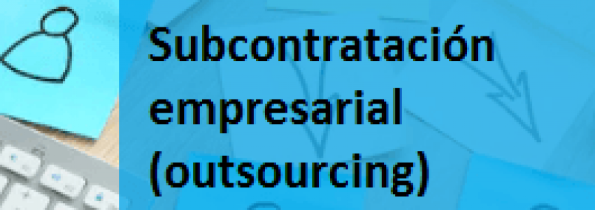 La subcontratación empresarial. - Iberlaboral